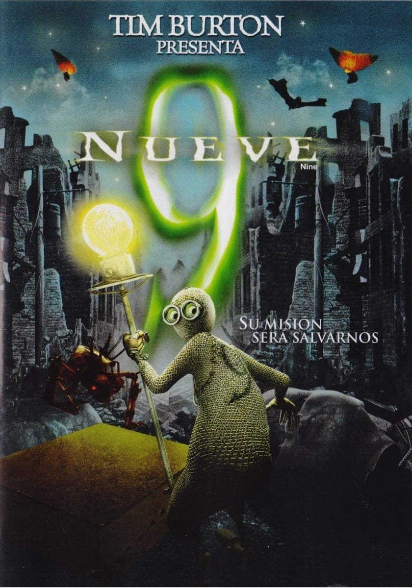 Nueve Nine 9 Tim Burton Pelicula Dvd QUALITY DVD | Walmart en línea