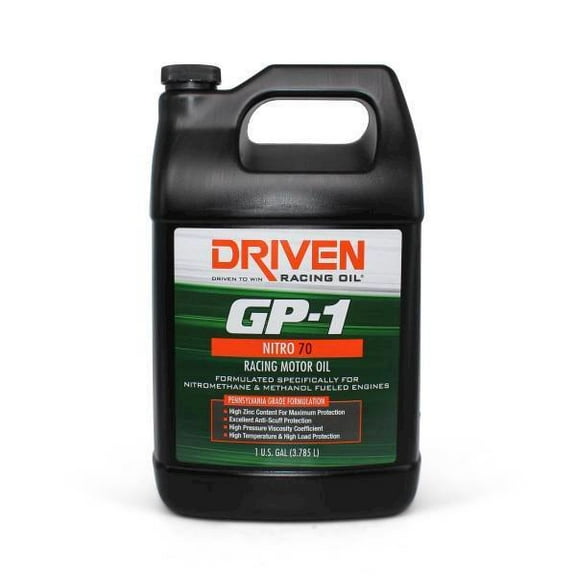 Driven 19406 GP-1 Synthetic Blend High Performance Motor Oil 15W-40 - 6 ...