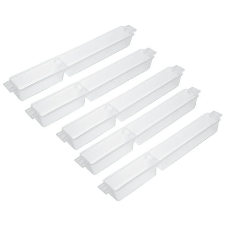 Uxcell 5Pack Honey Bee Feeder Tray Trough 0.4 Gallon Plastic Beekeeper ...