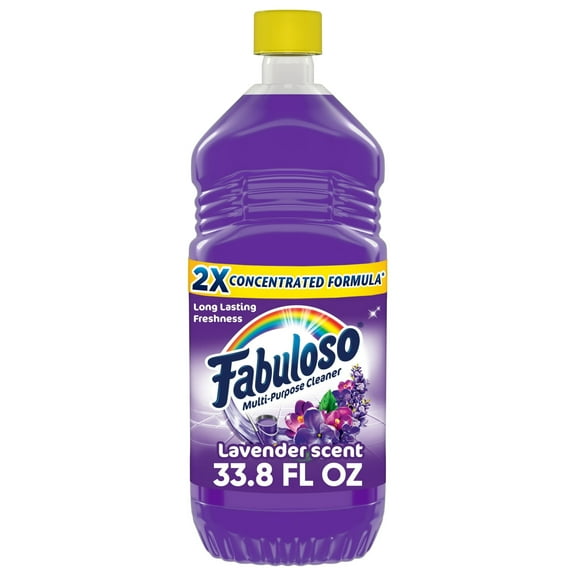 Fabuloso Multi Surface All Purpose Floor Cleaner, Lavender Scent, 33.8 ...