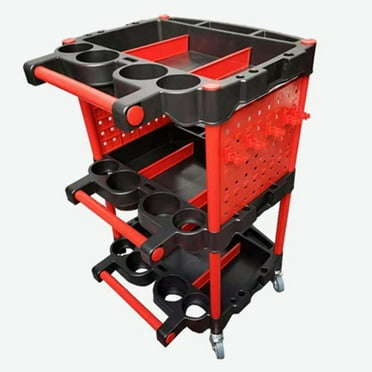 Olympia Tools 85-189 Pack n Roll XL Collapsible Storage Service Cart ...