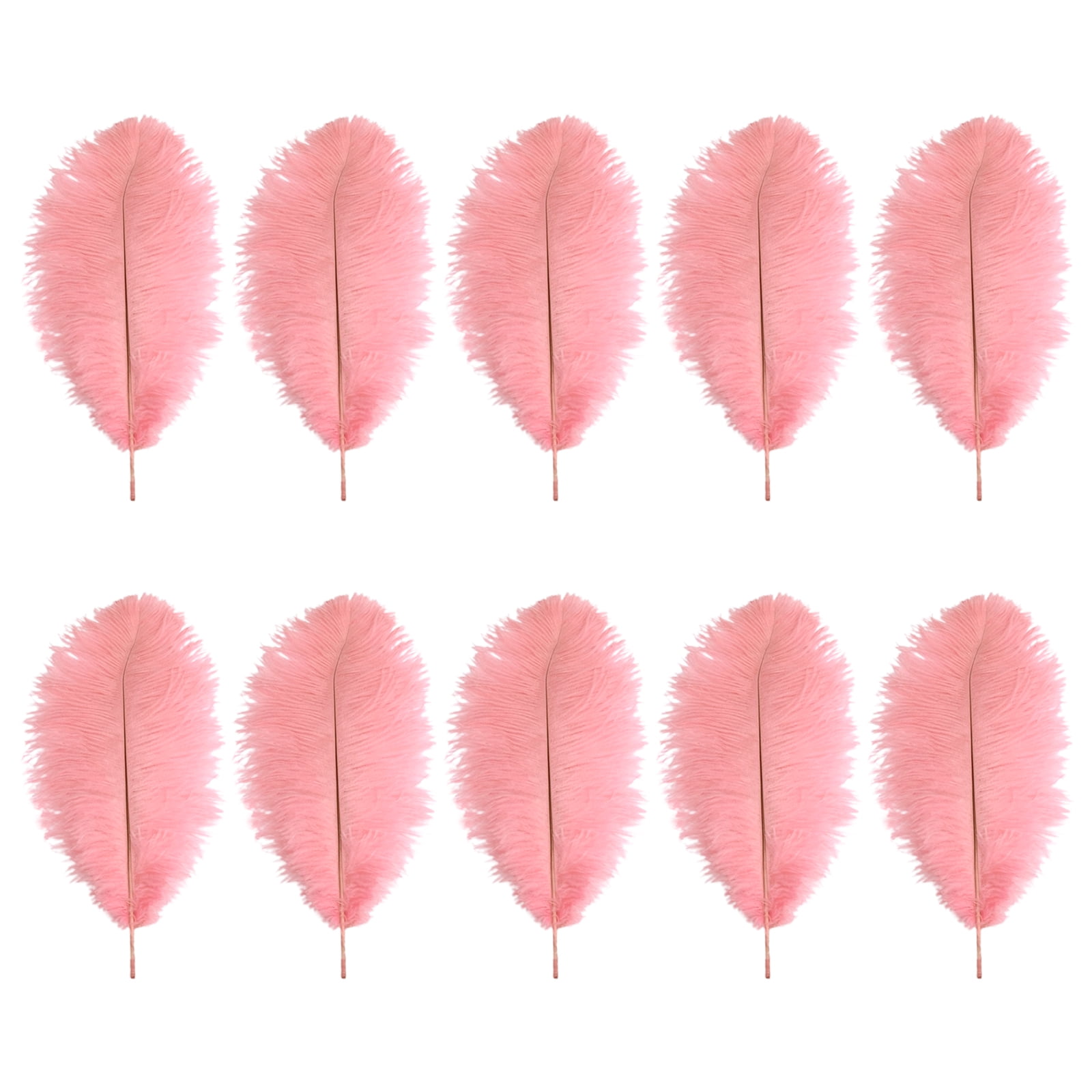 GadgetVLot 10Pcs Pink Artificial Feathers Wedding Party Home Decoration ...