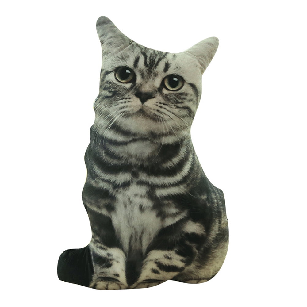 Click here for Carootu 3d Simulation Cat Pillow Cat Plush Cushion... prices