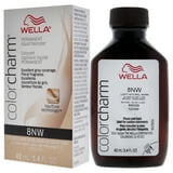 Wella Color Charm Permanent Liquid Haircolor, 8NW Light Warm Blonde, 1. ...
