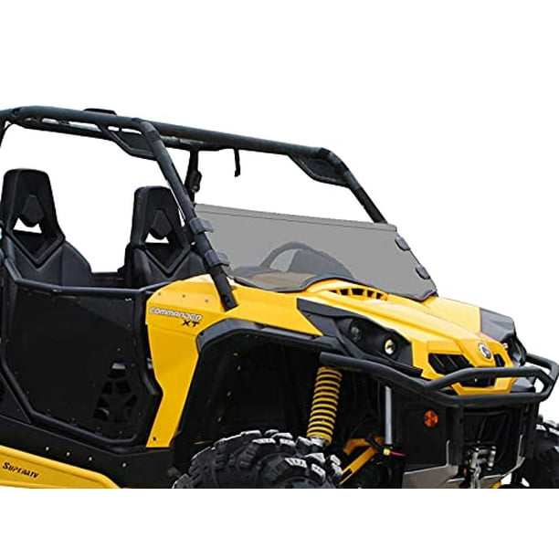 SuperATV HD Dark Tint Half UTV Windshield for 2021+ Can|Am Commander ...