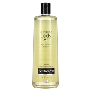 Neutrogena Moisturizing Body Oil, Light Sesame Formula, 32 fl. oz ...