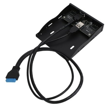 USB 3.0 Front Panel Hub, High Speed Type C Front Panel Floppy Bay 5Gbps ...