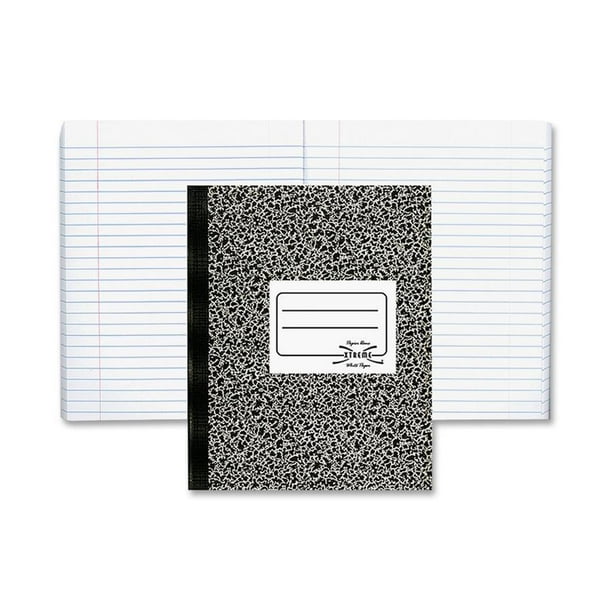 National Composition Book, College/Margin Rule, 10 x 7 7/8, White, 80 ...