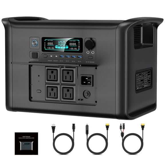 Enphase IQ PowerPack 1500, Portable Power Station & Solar Generator ...