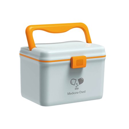 ZAJAIO Mini Medical Box Medical Suitcase Plastic Medical Storage Box ...