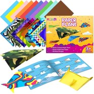 Creativity for Kids Neon Glow Paper Airplanes: Makes 70 Paper Planes ...
