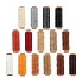 15 Colors Waxed Thread Leather Sewing Thread Waxed Cord Leather Repair ...
