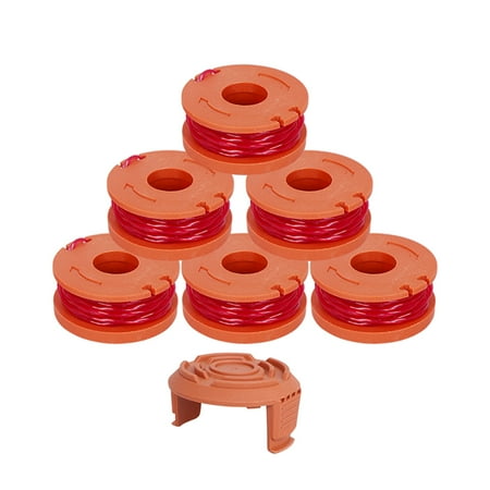 Edger Spools with Spool Cap Covers for Worx WG180 WG163 WA0010 Weed ...