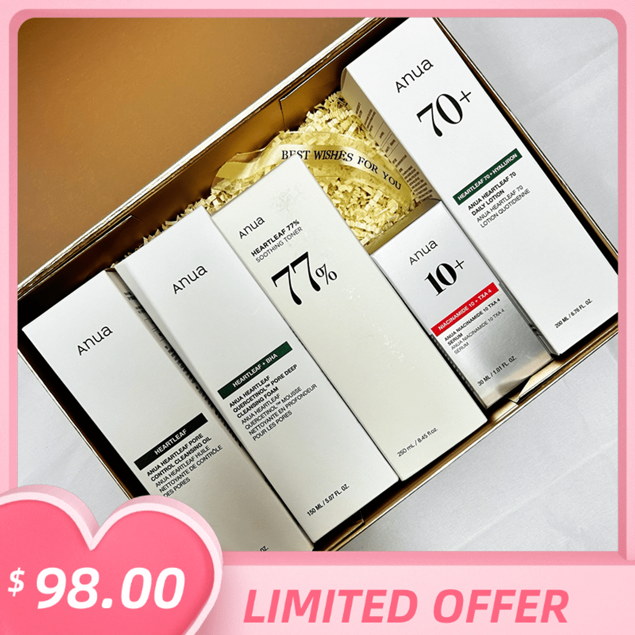 Click here for Anua Glass Skin Full Routine Set 6.76 Oz prices