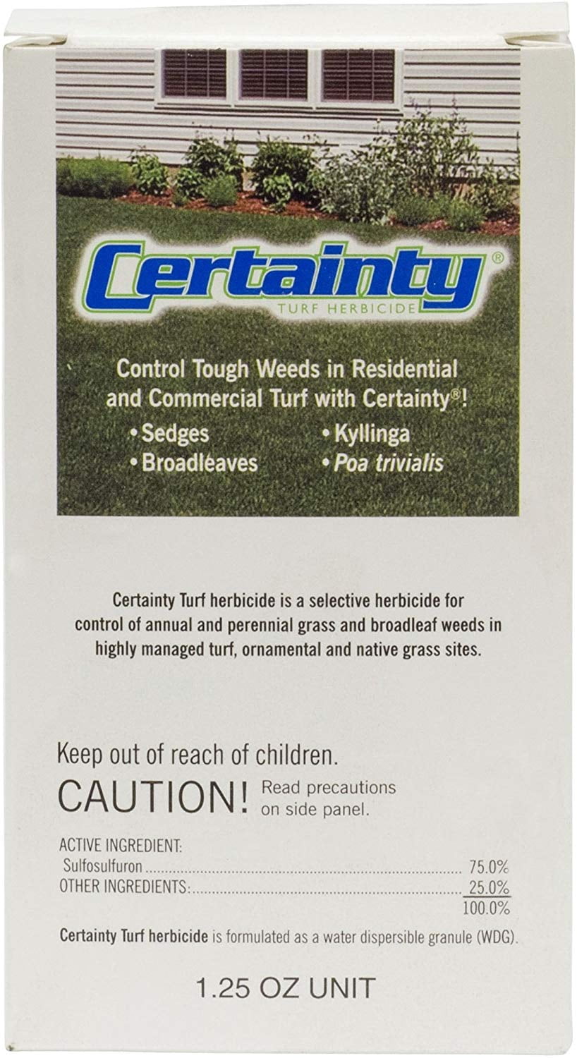 Certainty Turf Herbicide - 1.25 Ounces - Walmart.com