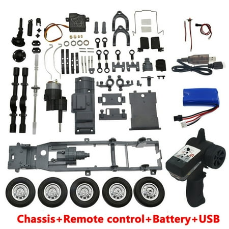 WPL D12 RC Car Original Parts Chassis Frame Metal Chassis Remote ...