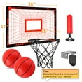 Basketball Hoop Set for Kid- Wall Mount Outdoor lndoor Basketball ...