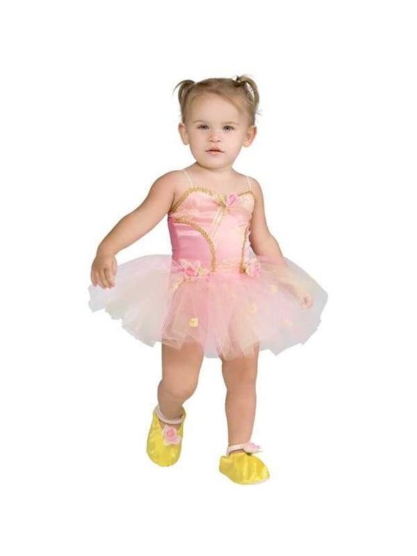 Childs Pink Ballerina Girl Costume - Walmart.com