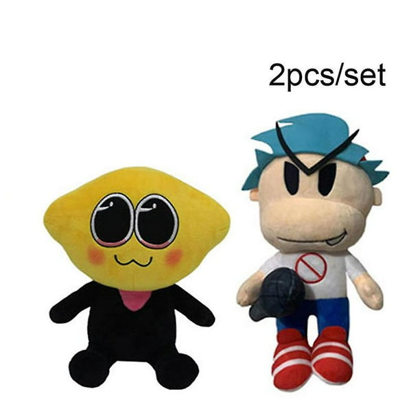 Hot 25cm Soft Spooky Skid Pump Boyfriend Lemon Monster Stuffed Fnf Boy ...