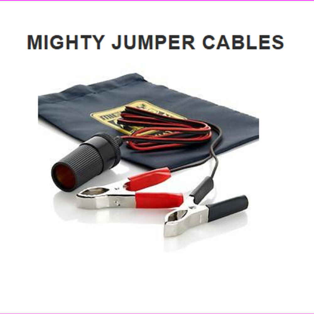 Viatek Mighty Jumper Cables 12V6A DC - Walmart.com