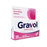 Gravol Motion Sickness Relief, Anti-Nausea Medicine, Easy to Swallow ...