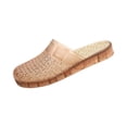 Willtoo Breathable Plastic Garden Clogs, Women Crystal Hollow Slip-on ...
