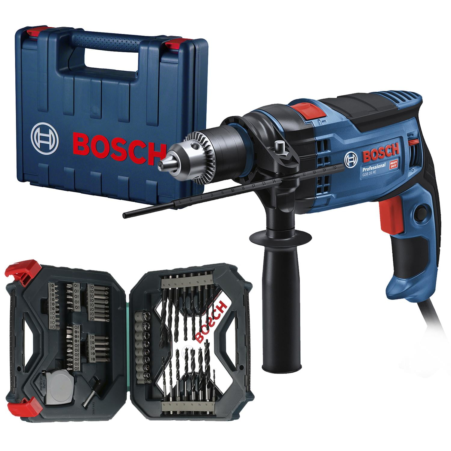 Rotomartillo Taladro Bosch Industrial 850w Vel. Variable azul Estándar ...