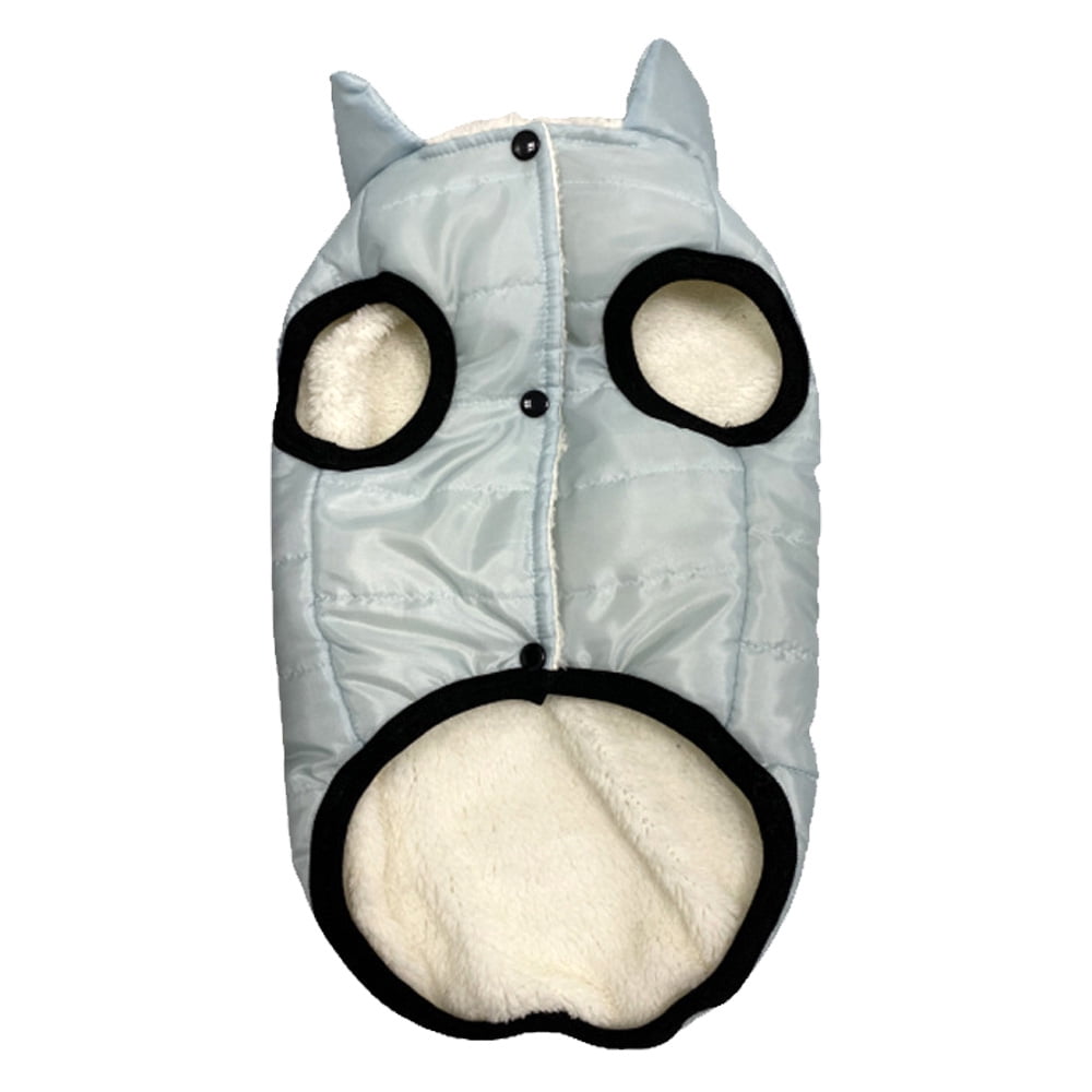 Warm and thick padded pet coat and velvet vest tarp for dogs - Walmart.com