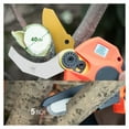 40mm 25V Battery Cordless Electric Pruner Shears With Reach Extender 5 ...