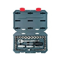 Crescent Assorted Sizes x 1/4 in. drive Metric and SAE 6 and 12 Point ...