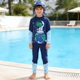 Baby Swimsuit Boy Boys Long Sleeve Rash Guard Swimsuit for Sun Surfing ...
