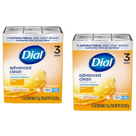 Dial Antibacterial Bar Soap Gold Count