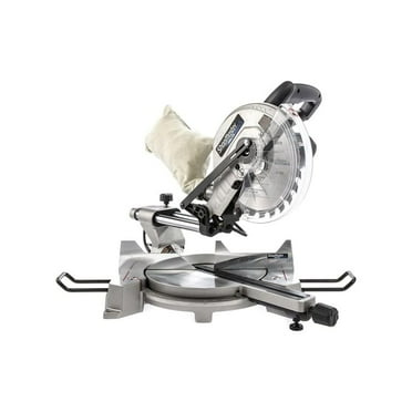 Genesis 10-Inch 15-Amp Sliding Compound Miter Saw with Laser Guide ...