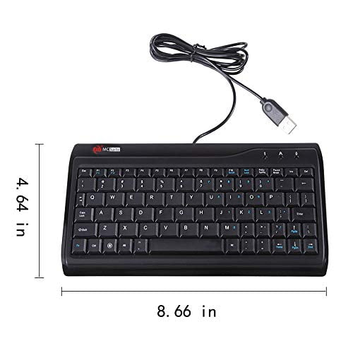 Super mini clavier filaire, MCSaite pleine taille 78 touches petit ...