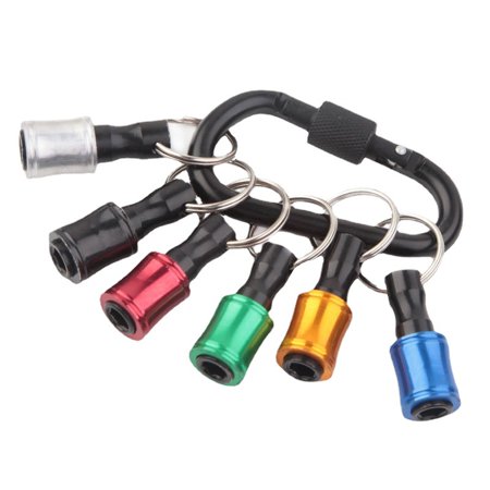 6 Pieces Hex Shank Screwdriver Bit Holder Adapter Quick Change Bit ...