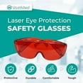 Dental Protective Goggles, Red Lens, 1 Pack - Walmart.com