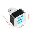 Vuygyu Portable USB Extension Charger 3-port USB Mobile Phone Charger ...