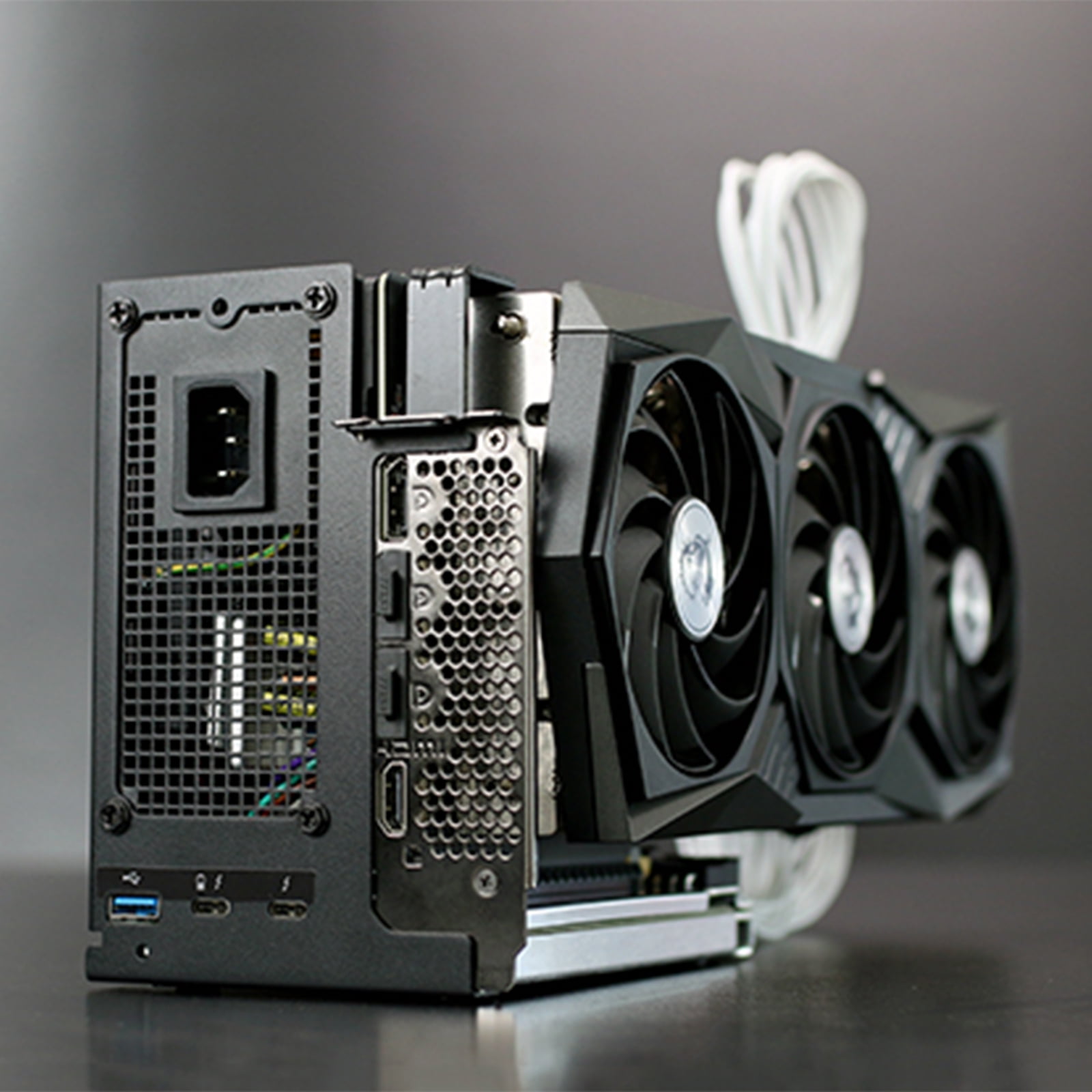 TH3P4G2mini Thunderbolt GPU Dock Laptop External Graphics Card Support ...