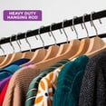 HOLDN' STORAGE Portable Wardrobe Closet with Heavy Duty Metal Rod 50 lb ...