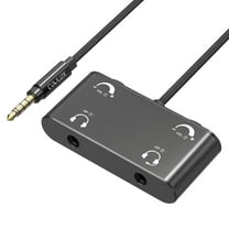 Cubilux 3.5mm Headphone Splitter with Volume Control, Dual Audio Jack ...