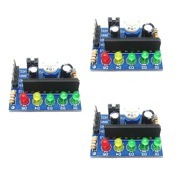 LED Meter Audio Level Indicator/Power Meter Level Indicating 3.5V-12V ...