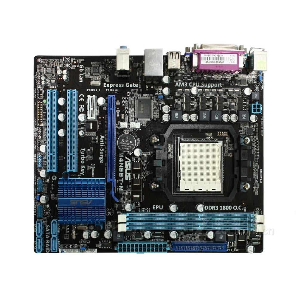 Placa base ASUS M4N68T-M con conector AM3 NVIDIA GeForce 7025/nForce ...