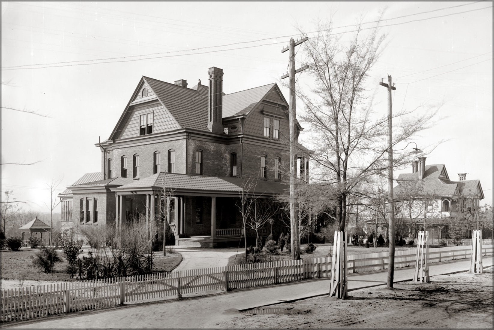 24"x36" Gallery Poster, The Oaks, home of Booker T. Washington Tuskegee ...