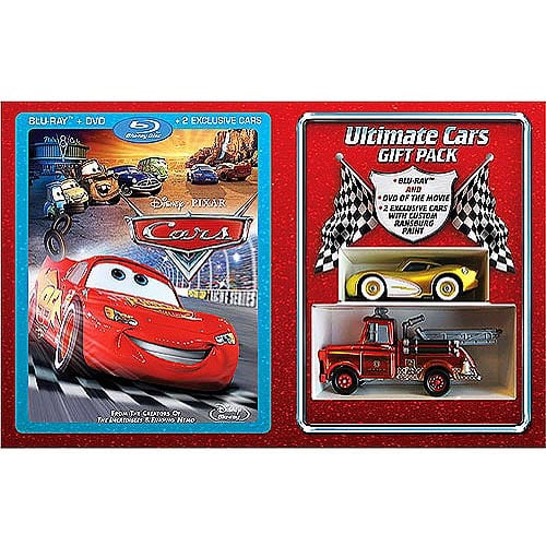 Cars Gift Set (Combo Pack with DVD) [Blu-ray]. - Walmart.com