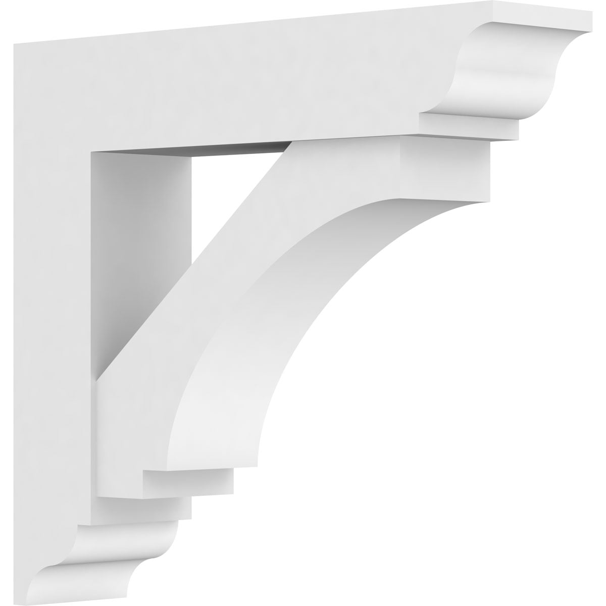 5"W X 20"D X 20"H Standard Imperial Architectural Grade Pvc Bracket ...