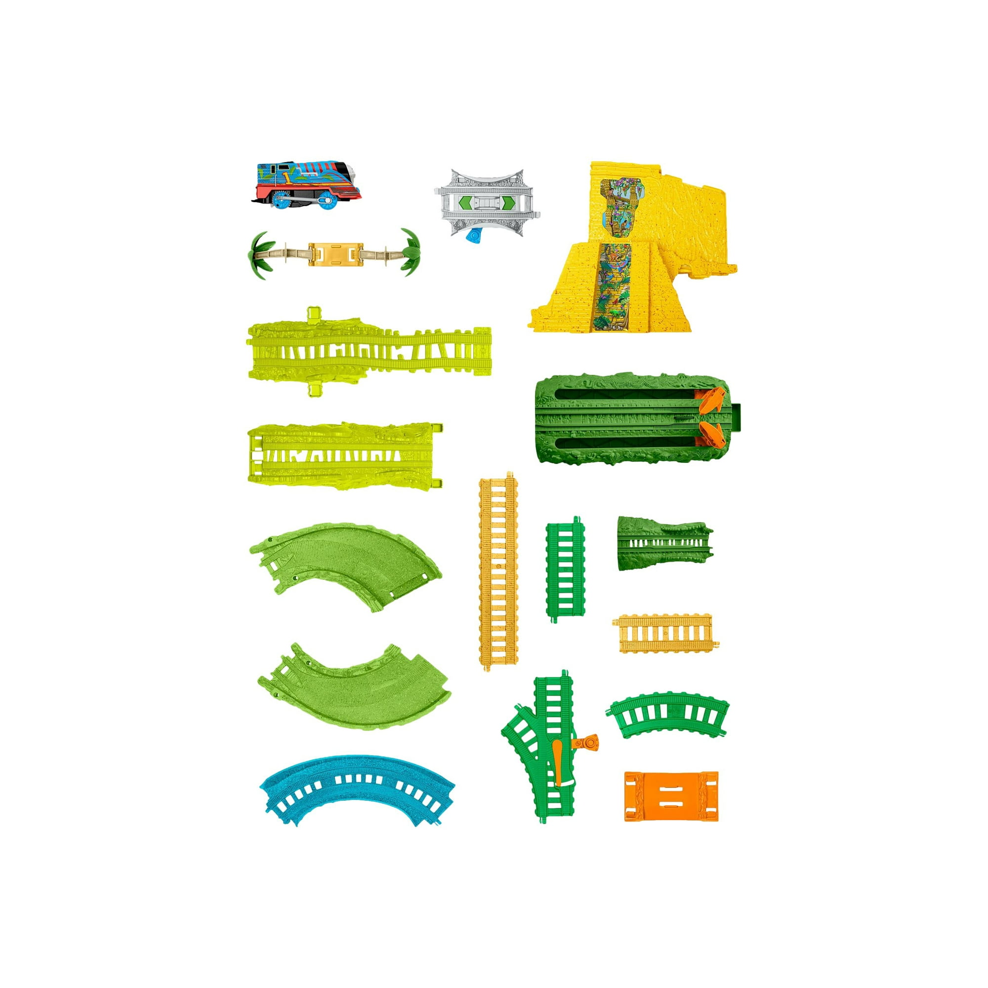 Thomas Friends TrackMaster Turbo Jungle Train Playset