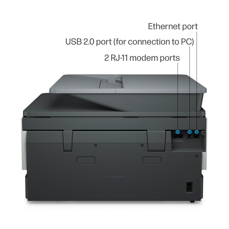 Photo Printer HP OfficeJet Pro 9012e All-in-One Color Printer With 6 ...