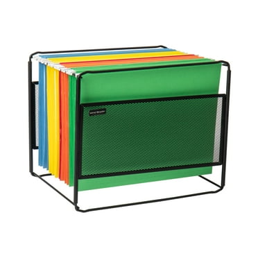 Advantus Letter/Legal Hanging File Rack, Plastic, 16 x 12 x 10 3/4 ...