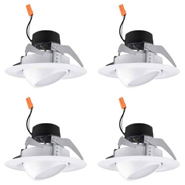 (case of 4) Prescolite LB6A7L27K9 LiteBox 6 inch round LED Downlight ...