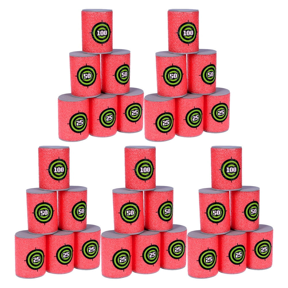 Buy 30PCS Foam Target Cans EVA Foam Dart Boards Target Game Accessories ...